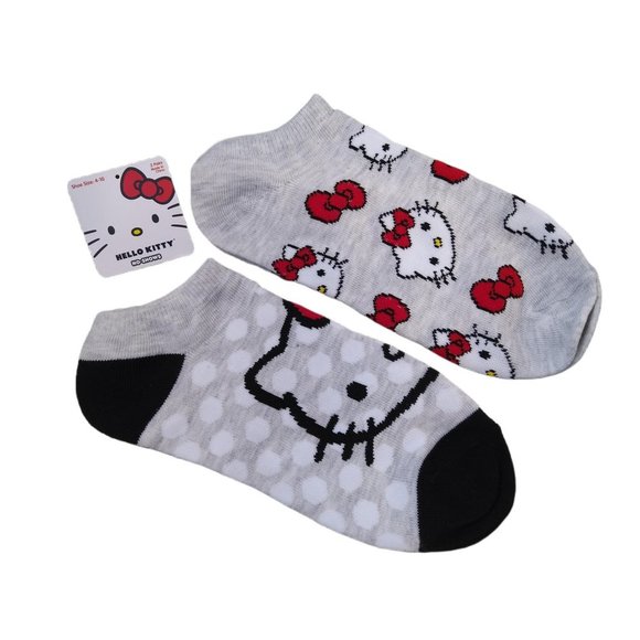 Hello Kitty | Accessories | Hello Kitty Womens No Show Socks 2 Pack ...